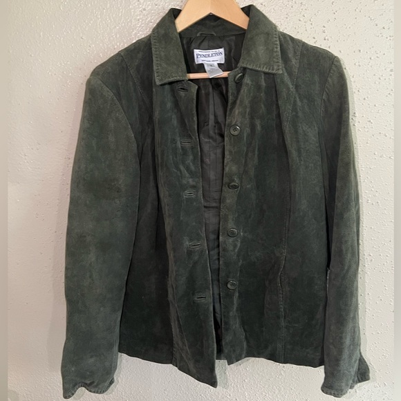 Pendleton | Jackets & Coats | Pendleton Suede Leather Jacket | Poshmark